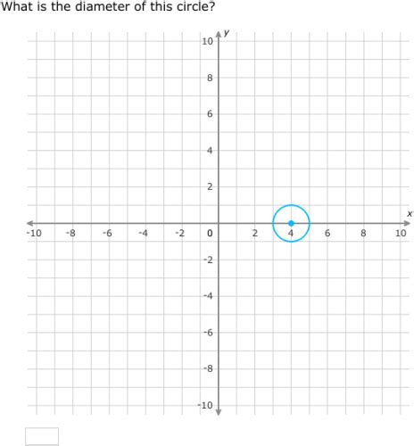 IXL Find The Radius Or Diameter Of A Circle Geometry Practice