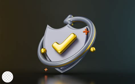 Security Shield Check Mark With Rotation Graphic By Ahmedsakib372 · Creative Fabrica