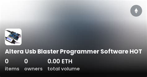 Altera Usb Blaster Programmer Software Hot Collection Opensea Altera Usb Blaster Programmer Software Hot Collection Opensea
