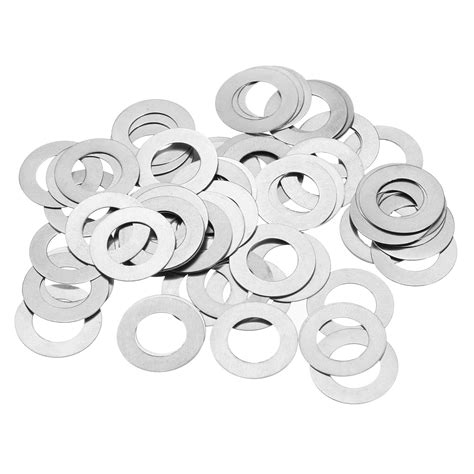 M8 304 Stainless Steel Flat Washers 8x14x02mm Ultra Thin Flat Spacers