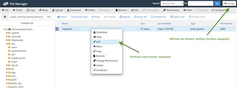 Comment Créer Un Fichier Htpasswd Htaccess Sécurité Easyhoster