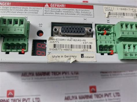indramat dkc11 1 040 7 fw digital ac servo controller 750vdc aeliya