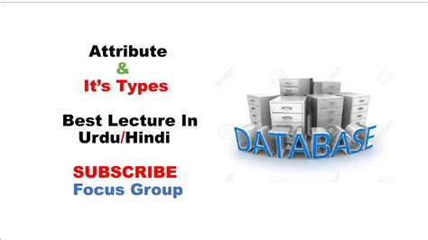 12 Attributes And Its Types Dbms Lecture In Urduhindi Youtube