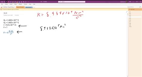 Solved I What Is The Repulsive Electrical Force Between Two Protons 5 0 ×10 15 M Apart From