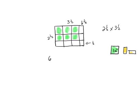 Solved Explain How To Decompose The Large Rectangle Below Into 2 And 1 2 Groups With 3 And 1 2