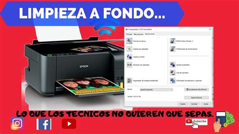 Limpieza De Cabezales Epson L3150 Udoe