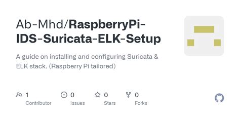 GitHub Ab Mhd RaspberryPi IDS Suricata ELK Setup A Guide On Installing And Configuring