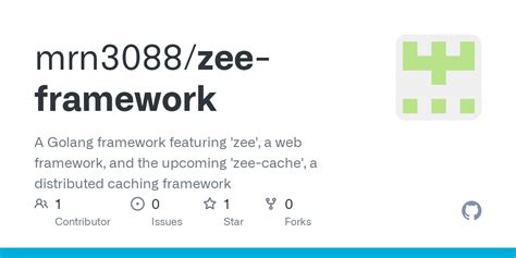 Github Mrn Zee Framework A Golang Framework Featuring Zee A Web Framework And The