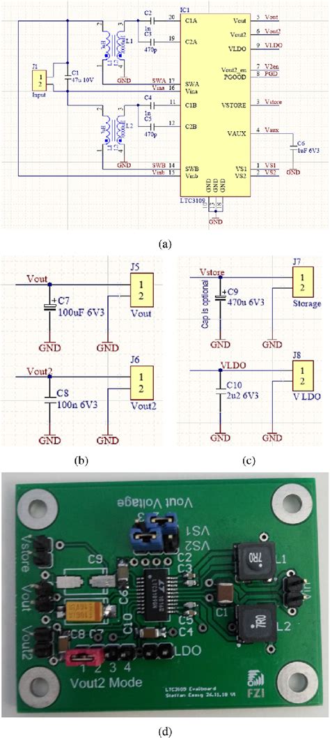 A Circuit Diagram For The Ultra Low Voltage Power Conditioning