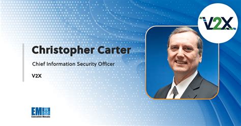 V2x Appoints Christopher Carter As Ciso Govcon Wire