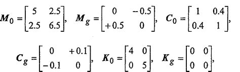 Table 1 From Eigensolution Of Nonclassically Damped Asymmetric Vibration Systems Semantic Scholar