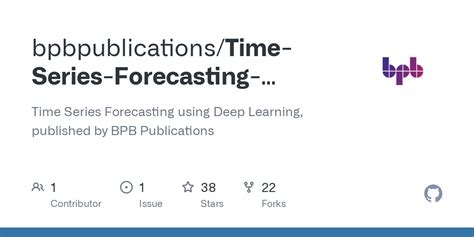 Github Bpbpublications Time Series Forecasting Using Deep Learning