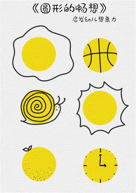 儿童圆形创意画图片 儿童圆形绘画 苗苗知道