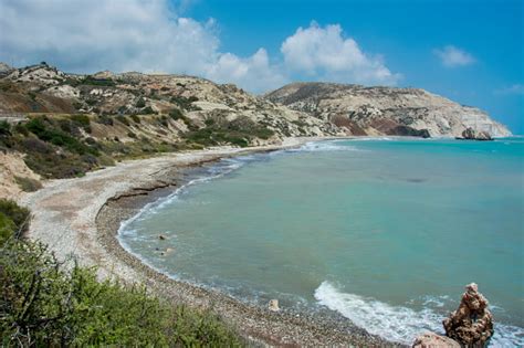 Tempat Kelahiran Afrodit Phaphos Siprus Foto Stok Unduh Gambar Sekarang Air Alam Arah