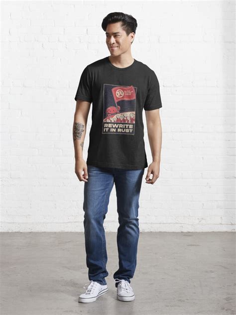 Rewrite It In Rust The Rust Programming Language T Shirt For Sale By MORGHANHENNESSY