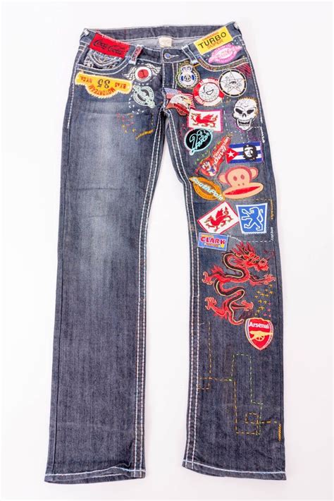 Patched Denim Jeans Artofit