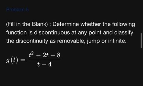 Solved Fill In The Blank Determine Whether The Following Chegg