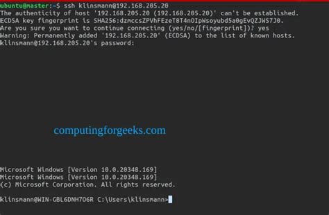 Configure Openssh Server On Windows Server 2022 Computingforgeeks