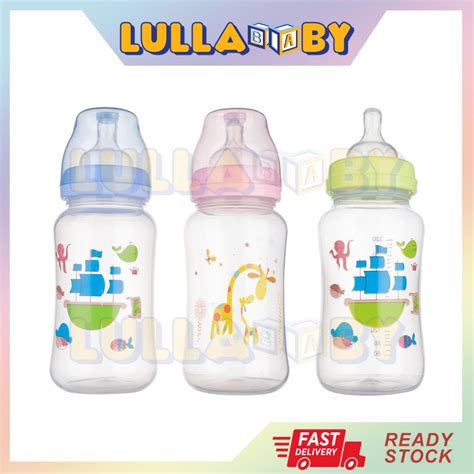 READY STOCK320ml Botol Susu Milk Bottle Wide Neck Botol Susu Silicone Teat Nipple Puting Susu