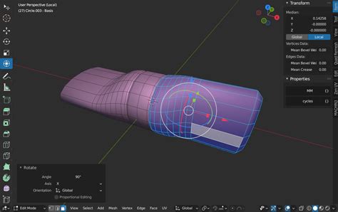 Transform Mesh From Vertex Groups With Geometry Nodes Blender Stack Exchange