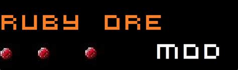 Ruby Ore Mod [forge] [1 4 7] Minecraft Mod