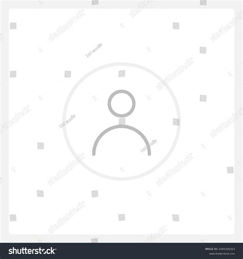 Default Profile Picture Ui Element Template เวกเตอร์สต็อก ปลอดค่าลิขสิทธิ์ 2243326323