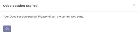 Python Odoo Session Expired Randomly Stack Overflow