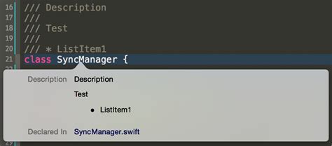 swift class description incorrect · issue 119 · onevcat vvdocumenter