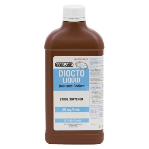 Mckesson Stool Softener Brand Liquid