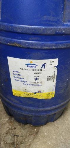 Pidilite Pidicryl 126m Cpw Pidicryl 7400 Swr 3539 Water Base