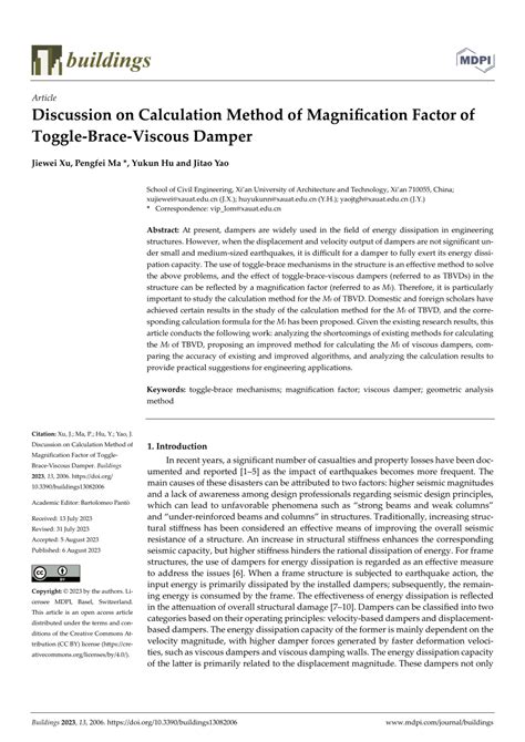 Pdf Discussion On Calculation Method Of Magnification Factor Of
