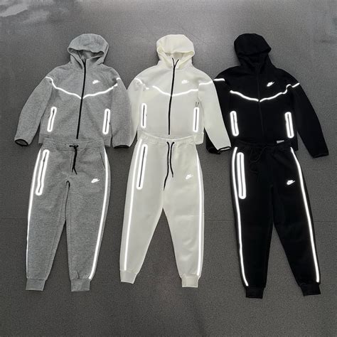 Jual Nike Tech Fleece Reflective Lines Setpantsjacket Shopee