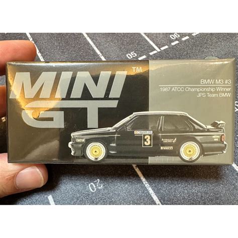 Mini Gt 608 Bmw M3 Jps Team 1987 Atcc 澳洲 限定含水貼） 蝦皮購物