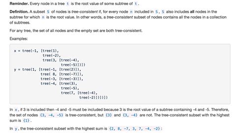 Solved Reminder Every Node In A Tree T Is The Root Value Of Chegg
