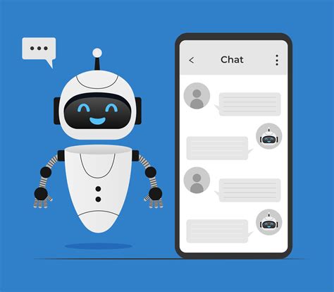 Chatbot Neural Network AI Servers And Robots Technology Cute Chatbot Ai Character 36273876