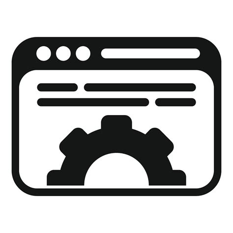 Api Code Icon Simple Vector Develop Program Php Vector Art At Vecteezy