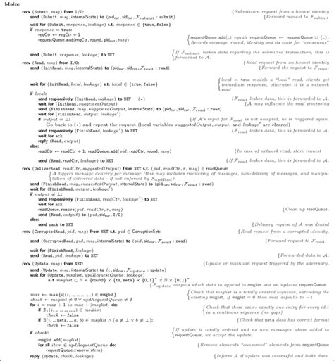 The Ideal Ledger Functionality F Ledger Part 2 Download Scientific