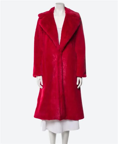 Ted Lasso Keeley Jones Fur Coat