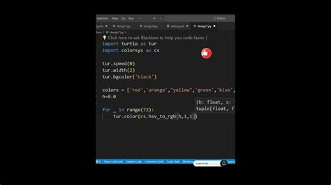 Amazing Python Graphics😍 Ytshortscoding Python Youtube