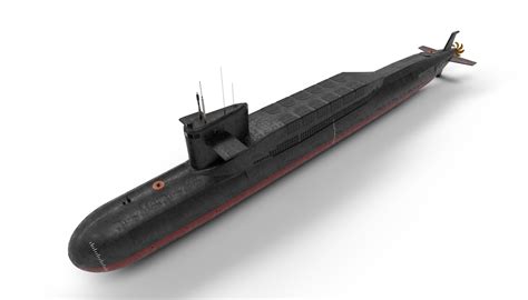 3d Model Type 094 Jin Class Submarine Vr Ar Low Poly Cgtrader