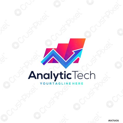 Simple Analytic Logo Designs Template Business Logo Design Stock Vector 6476436 Crushpixel
