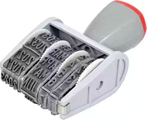 Sello Fechador Metalico Manual Vencimiento Dia Mes A O Mercadolibre