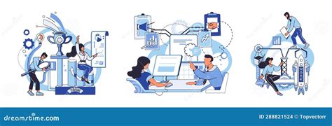 Team Solving Problems Solve Business Problem Cooperation Or