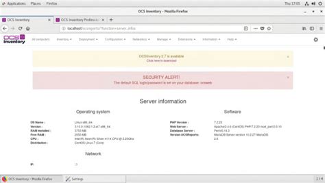 Ocs Server Not Showing An Ip Address Ocsinventory Qanda