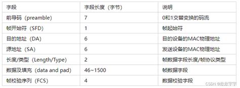 以太网基础概念 Csdn博客