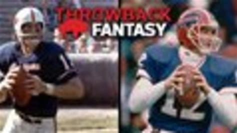 Throwback Fantasy 90s Bills Vs 60s Bills
