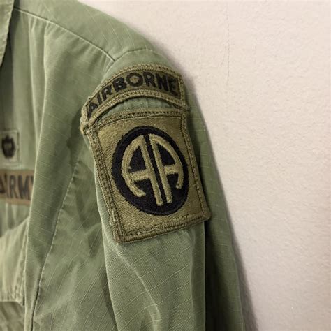 Vietnam Era Authentic Us Army Og 107 Field Depop