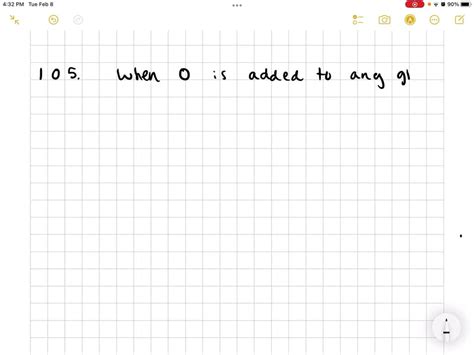 Solved The Number Zero Is Called The Additive Identity Why Is The Term Identity So Appropriate