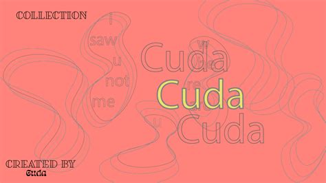 Cuda Is Cuda On Behance