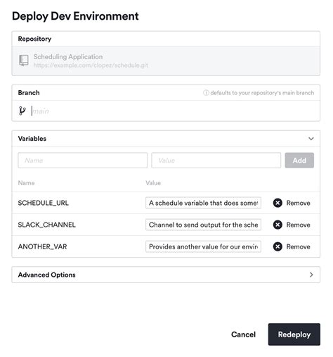 deploy development environments from your catalog okteto documentation